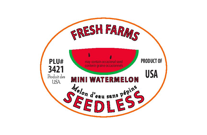 Watermelon PLU stickers for produce information – American Price Mark