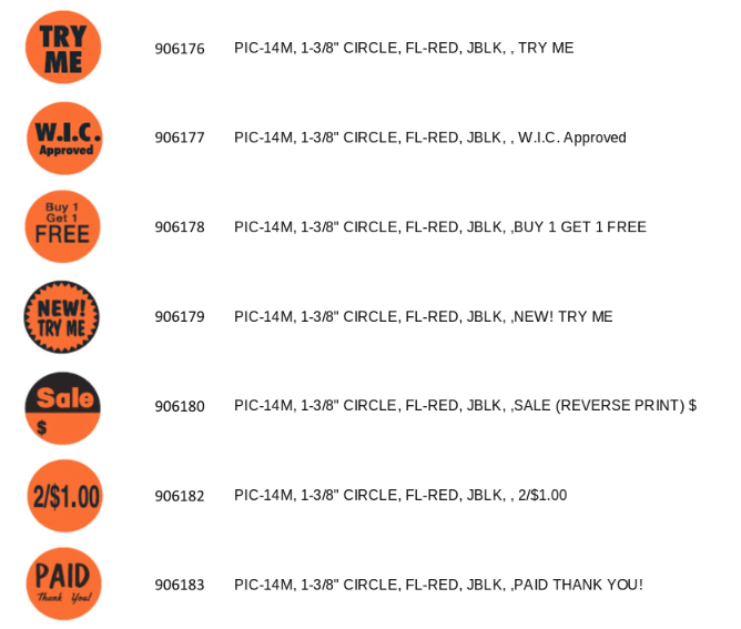 Promotional Labels for Sale – American Price Mark