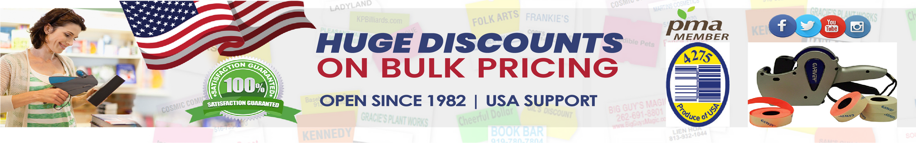 Custom Sticker and Label Printing | Price Guns | Sticker Applicators ...